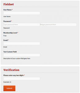Simple Membership - Form Builder Addon