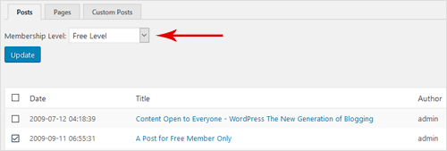 How to Apply Protection to Posts and Pages in Bulk - Membership Plugin