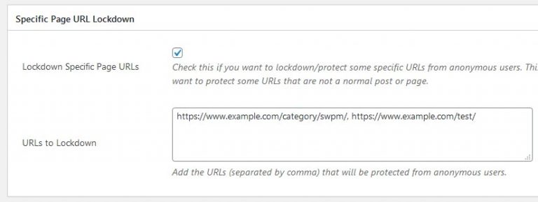 Full Page Protection Addon for Simple Membership - Membership Plugin